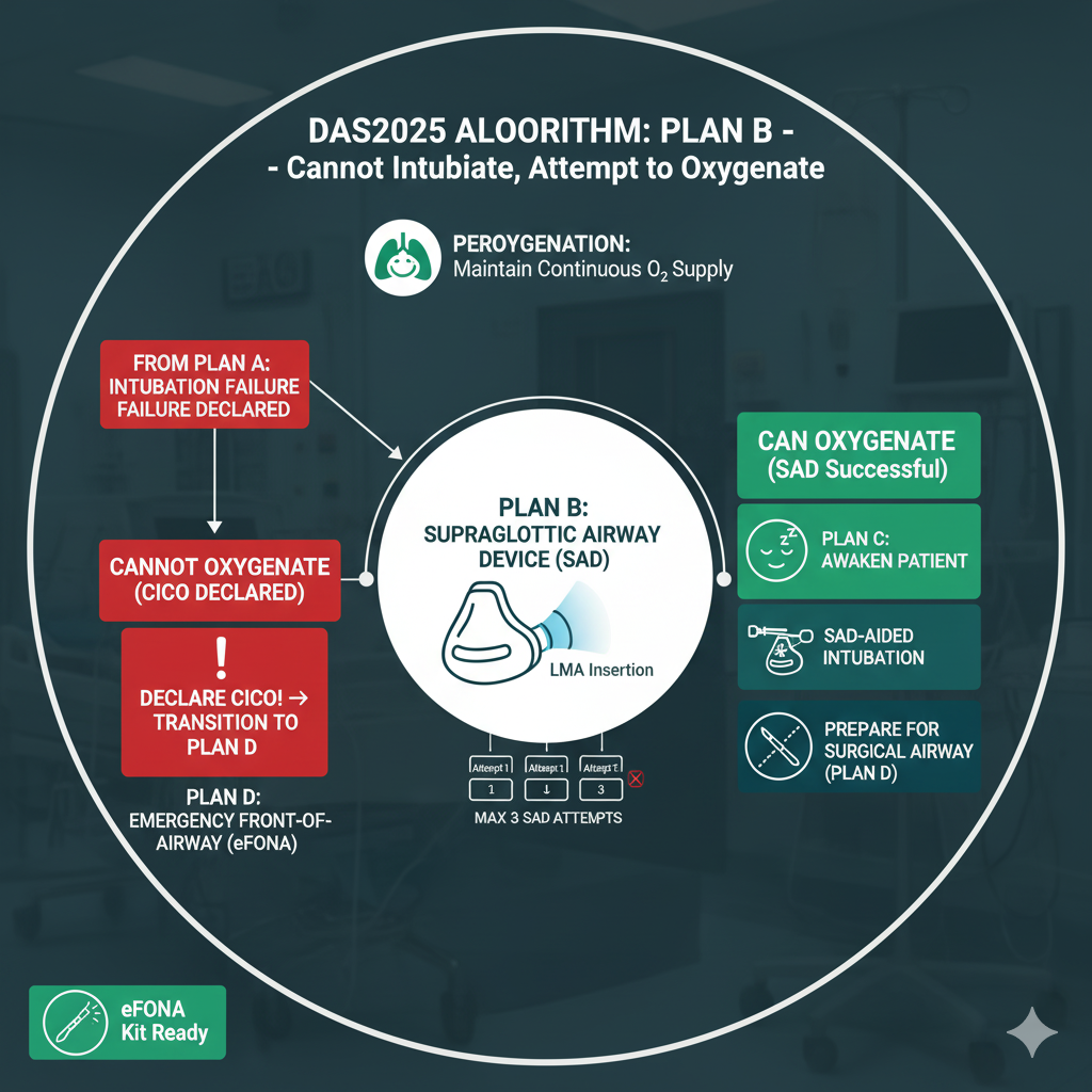 Q：DAS2025 の PLAN B とは？: 麻酔科勤務医のお勉強日記