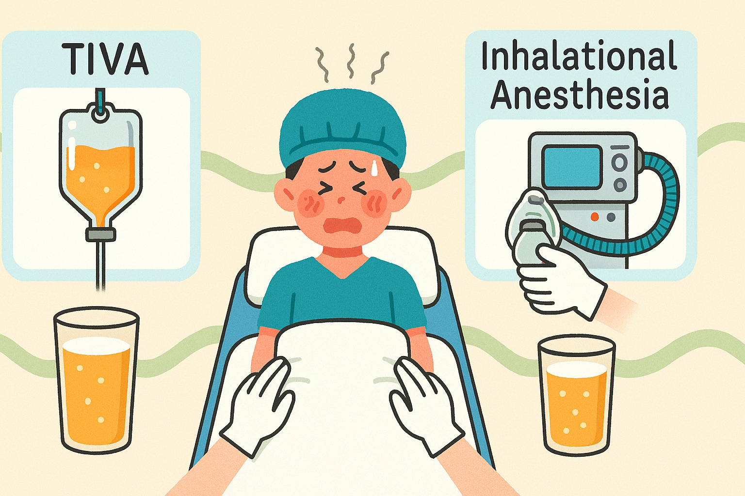 【文献抄訳】術前経口炭水化物負荷は TIVA vs 吸入麻酔で術後悪心嘔吐（PONV）にどう作用するのか？: 麻酔科勤務医のお勉強日記